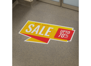 Autocollants pour le sol - Lettrage Magog